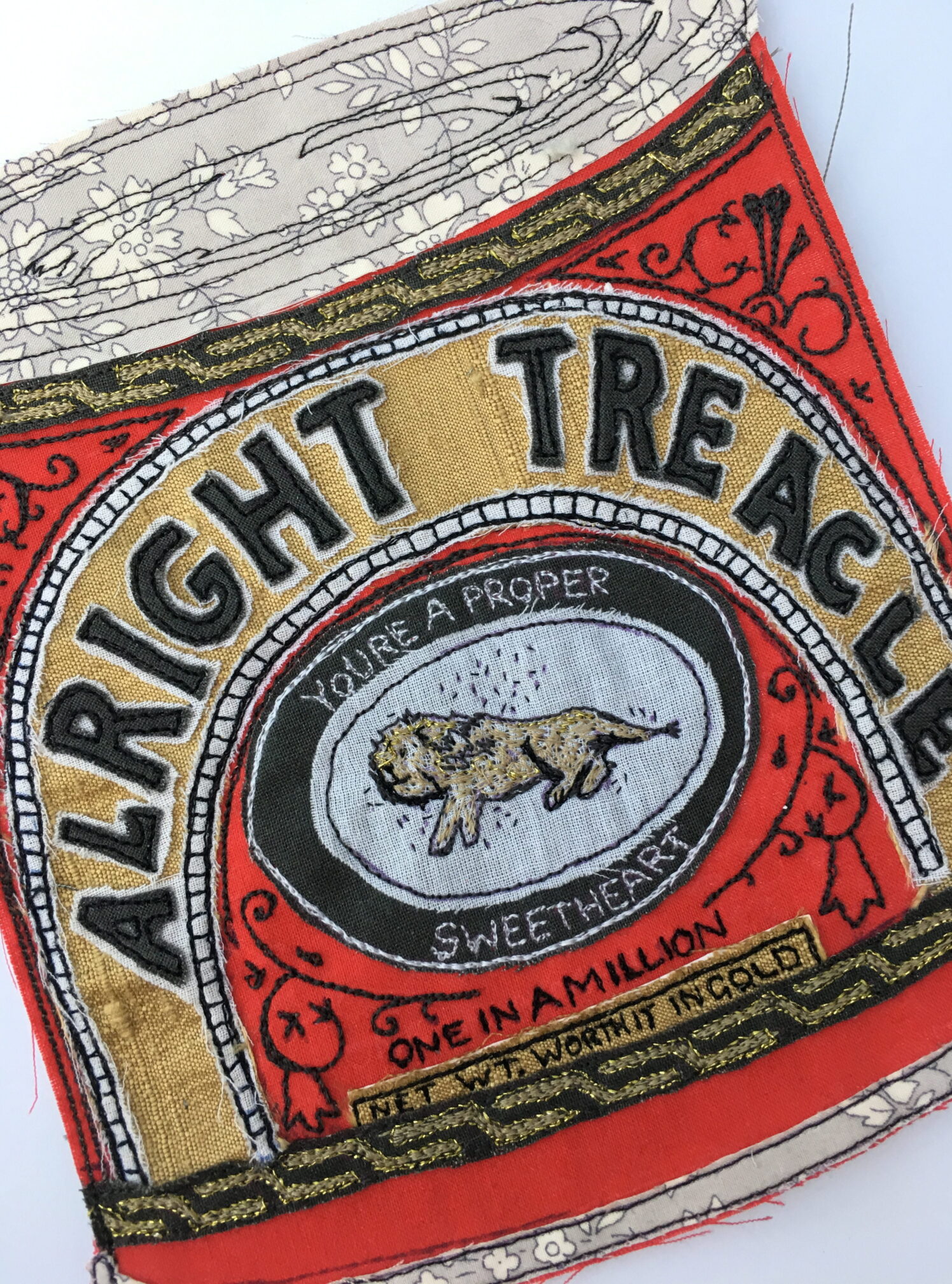 Alright Treacle - Emma Giacalone Textiles