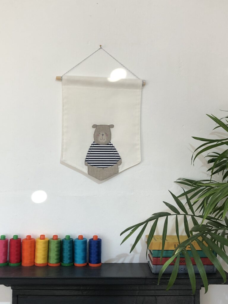 Breton bear - Emma Giacalone Textiles