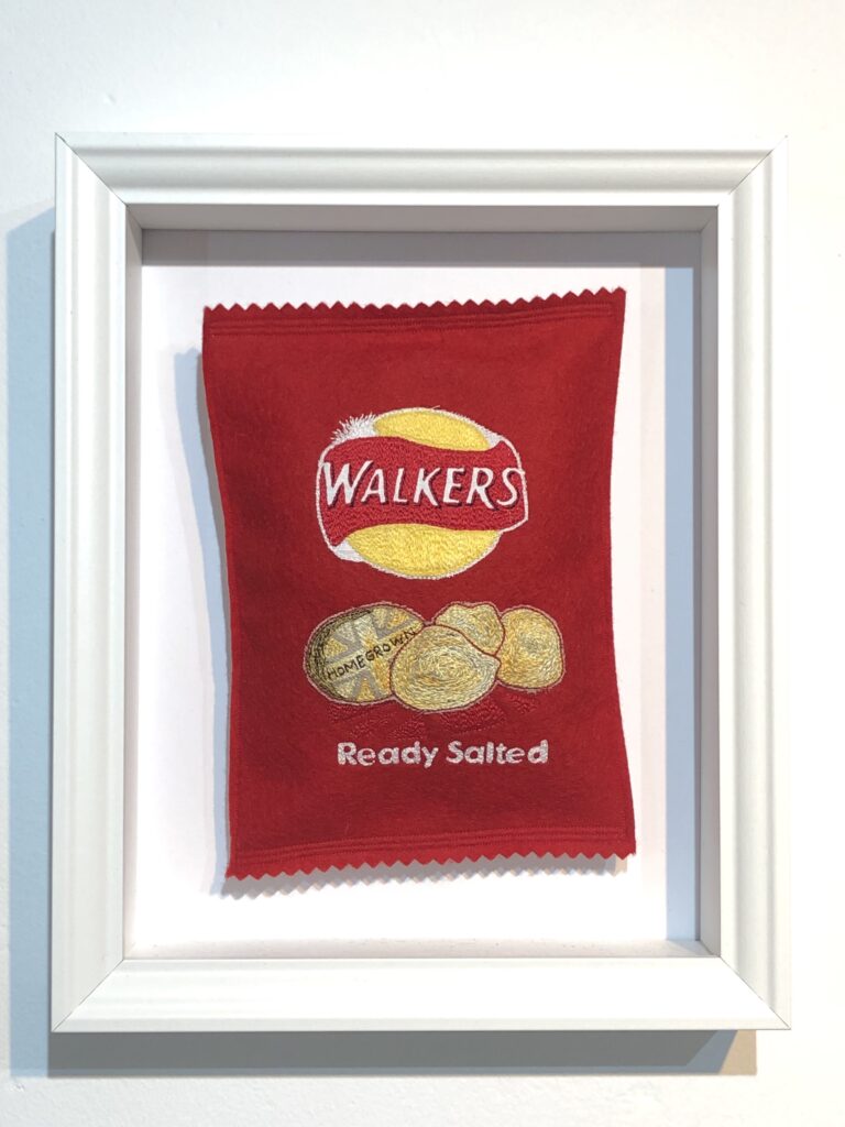 Walkers ready salted - Emma Giacalone Textiles
